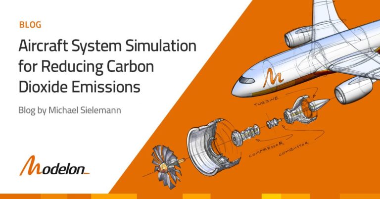 CO2排出量を削減するための航空機システムシミュレーション - Modelon (JA)