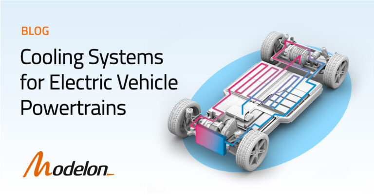 電気自動車パワートレイン用冷却システム - Modelon (JA)