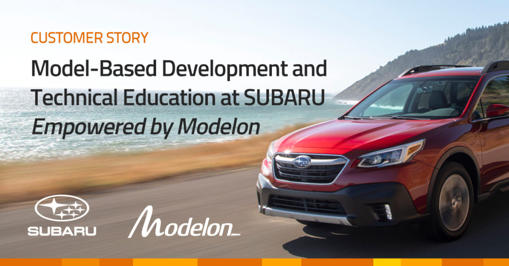 Customer Interview: SUBARU's Model-Based Development Method