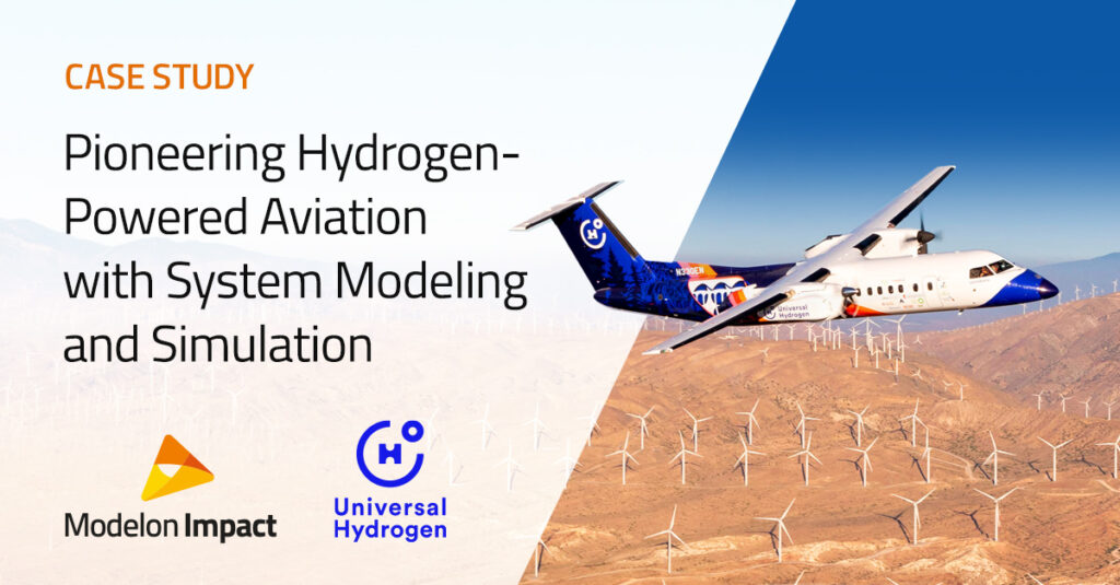 Pioneering Hydrogen Powered Aviation With System Modeling And Simulation Modelon